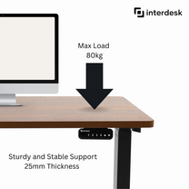 Interdesk Classic™ Height Adjustable Ergonomic Standing Desk